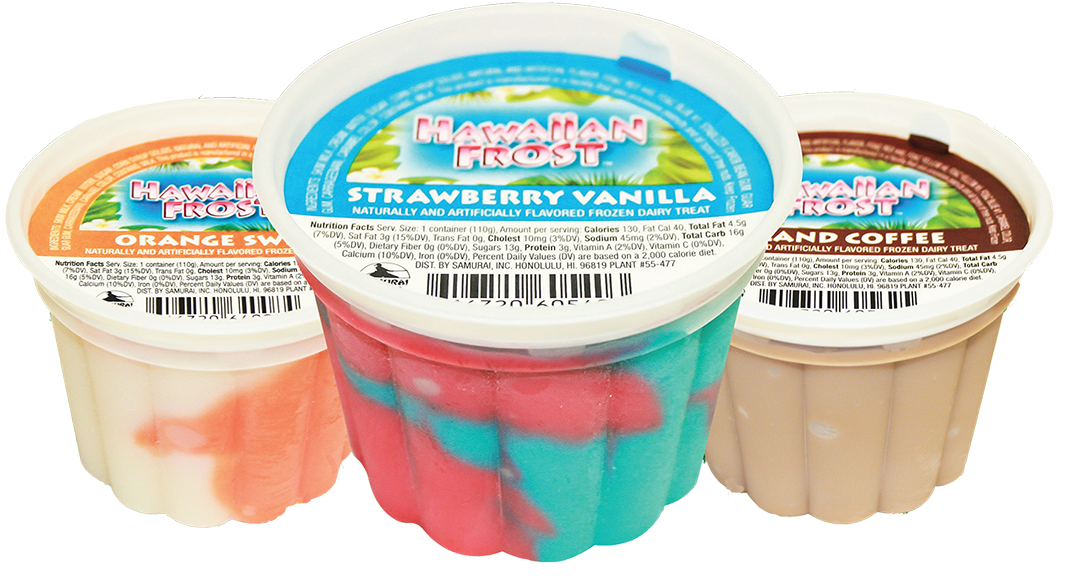 Hawaiian Frost 4-oz. cups (100 cups) – Samurai Inc